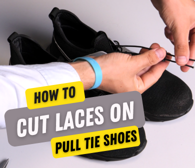 How to Cut Laces on Pull Tie Shoes | Black Hammer