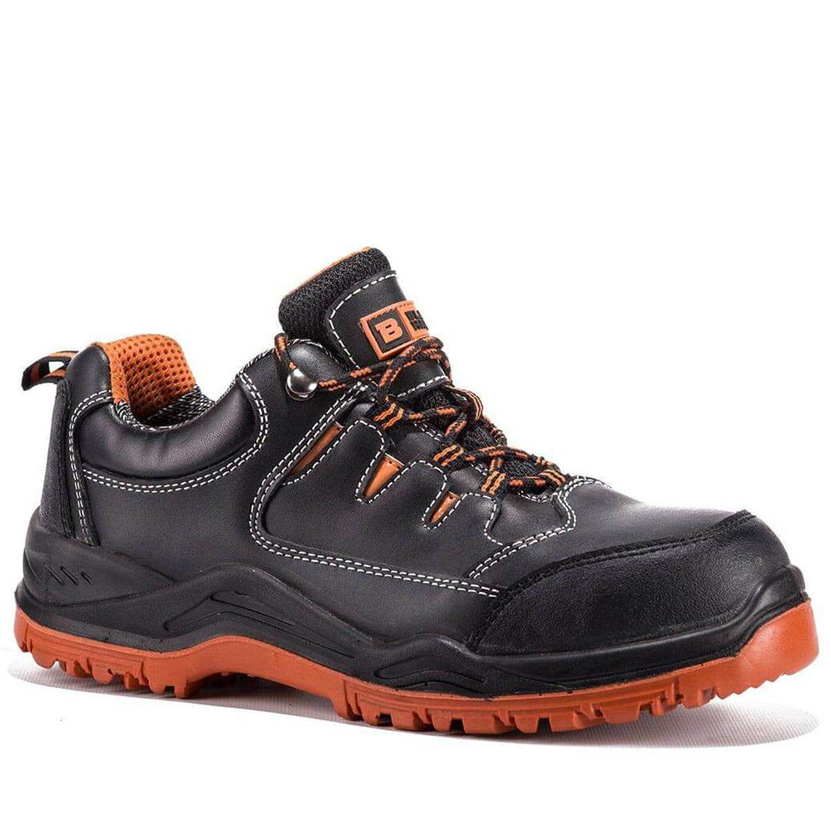 Waterproof Work Shoes S3 SRC | Extra Grip Trainers | Black Hammer