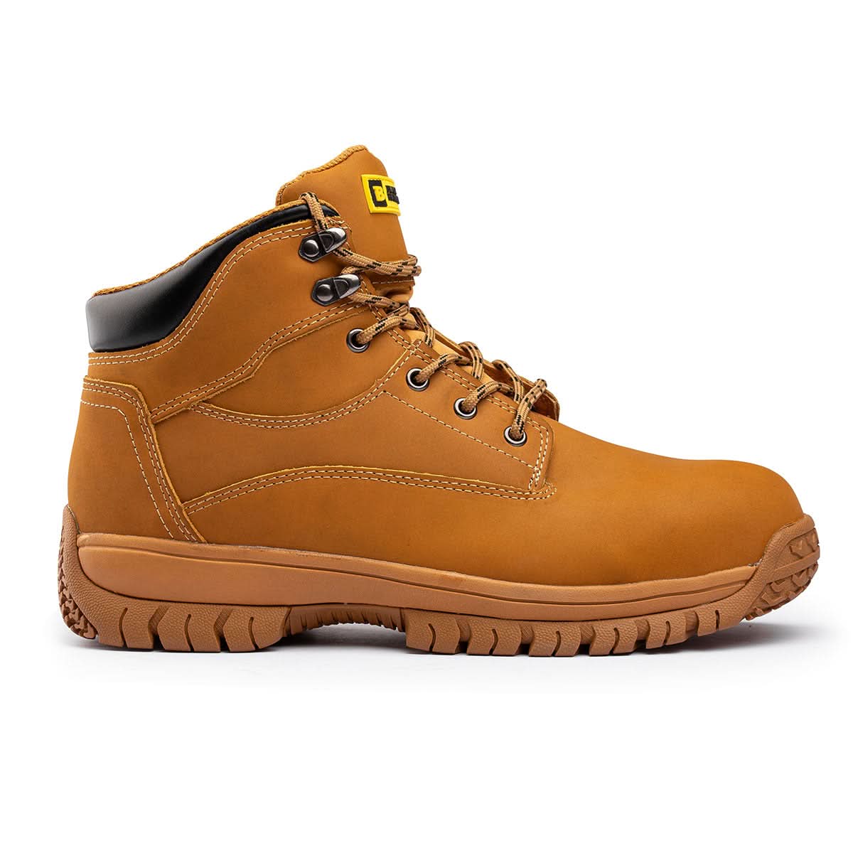 Black Hammer Ryder Safety Boots: Steel Toe Cap, Wide Fit S3