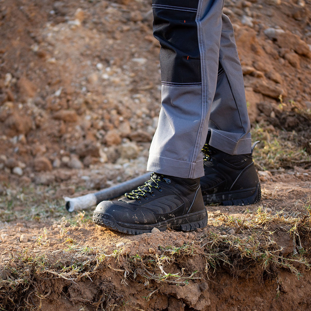 7222 Beast | Wide Fit Safety Boots | S3 SRC Rated – Black Hammer