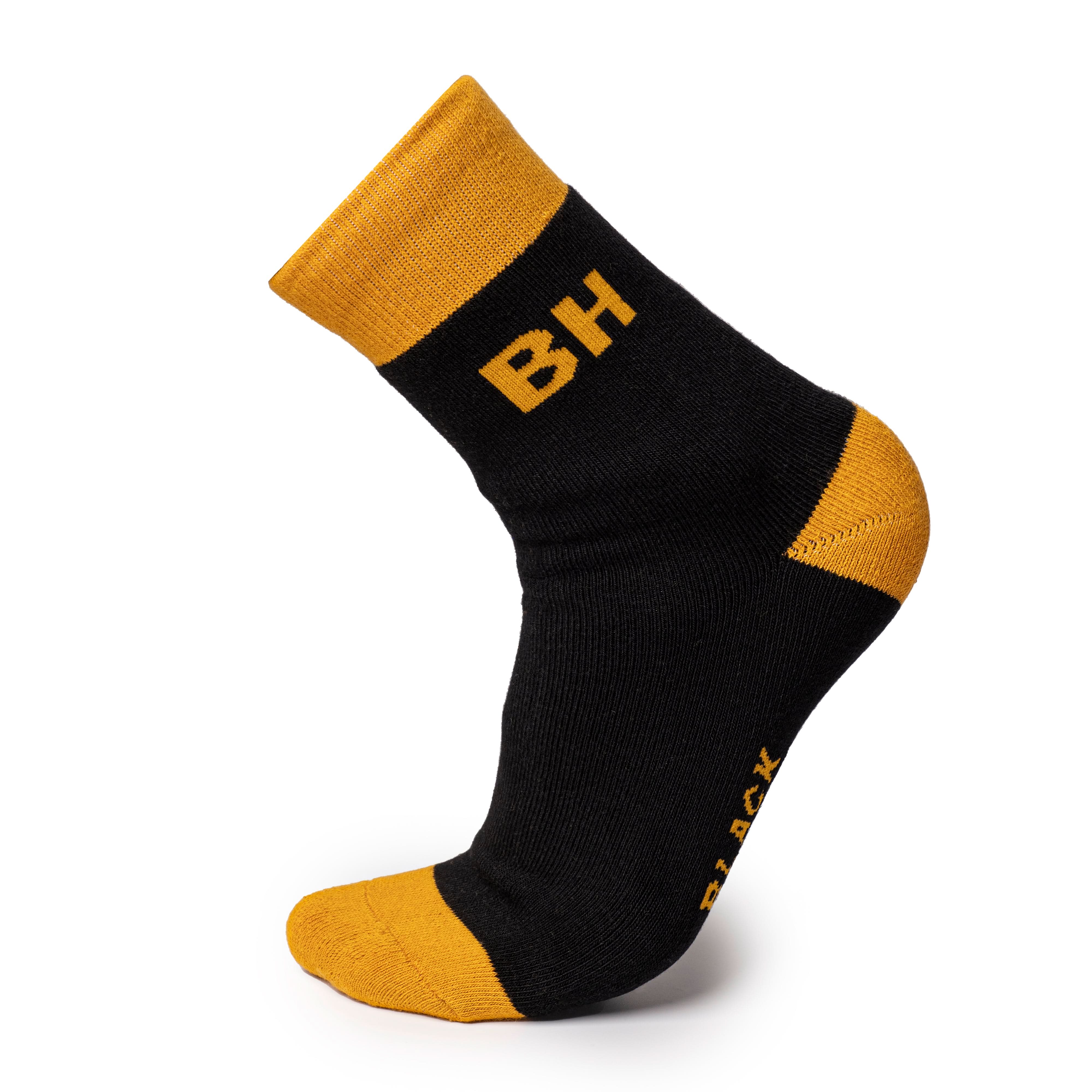 Mens Heavy Duty Work Socks | Arch Support | Reinforced Toe Heel Cotton ...