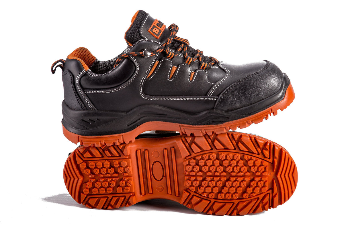 Waterproof Work Shoes S3 SRC | Extra Grip Trainers | Black Hammer